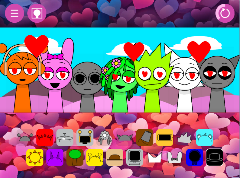 Sprunki Incredibox Valentine's Day Mod by Kαylαα ⨺⃝🦊🍂🐾🍃
