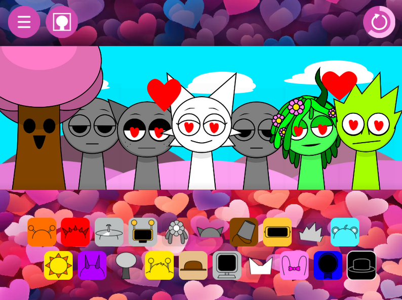 Sprunki Incredibox Valentine's Day Mod by Kαylαα ⨺⃝🦊🍂🐾🍃