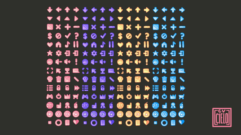 Cute GUI Asset pack by cvcielo