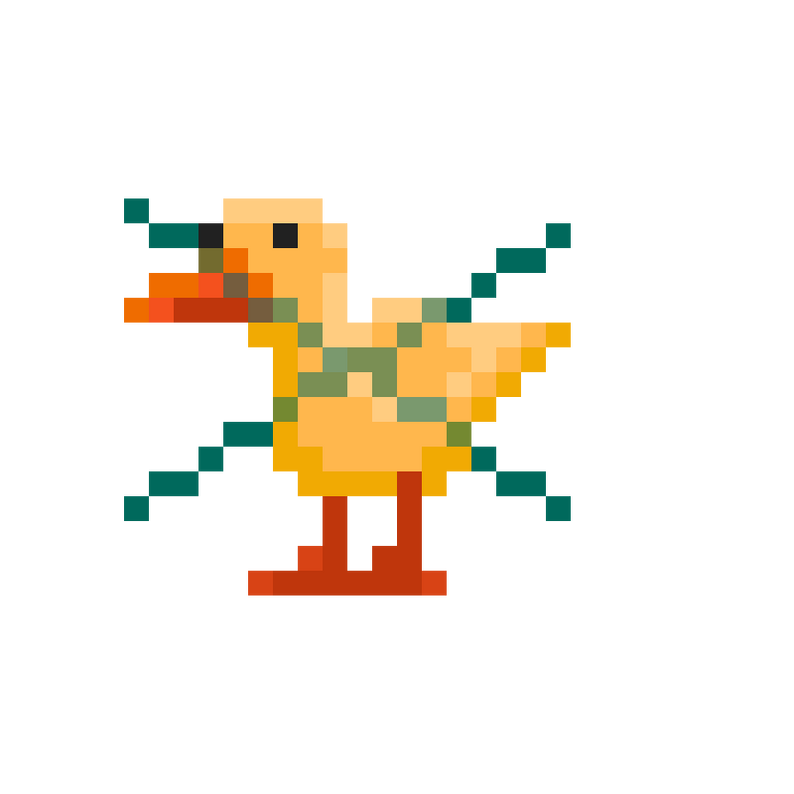 Duck Sprite by SharkusMK