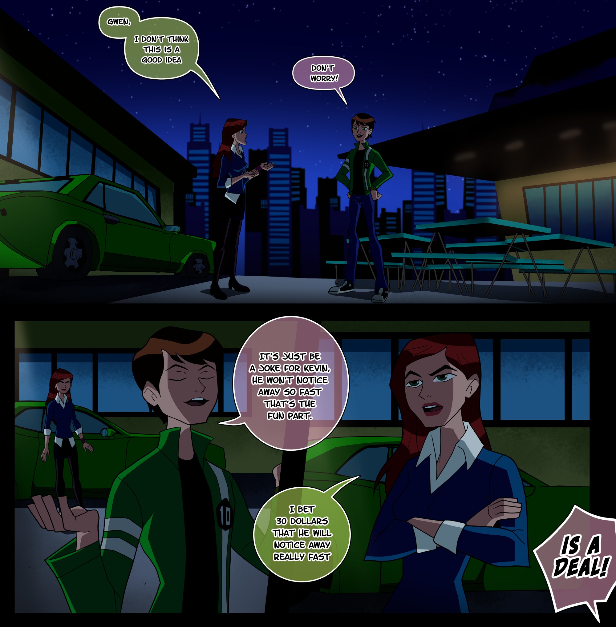 Bad Joke To Kevin Kevin X Ben Short Comic By Aziulpre