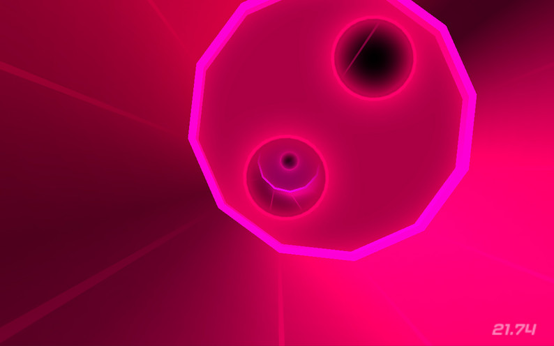 Neon Missile 3D by fantarama