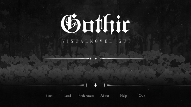 Gothic VN GUI by Cal