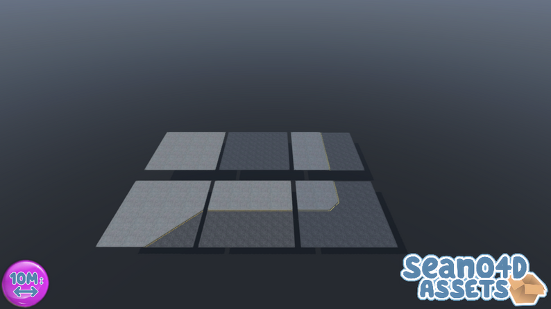 🚧 Free Low-Poly Modular Road Pack! 🚧 by Seano4D