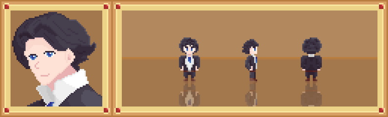 Top-Down RPG Character Pack: Portraits & 32x32 Sprites Part 2 by Snakerser