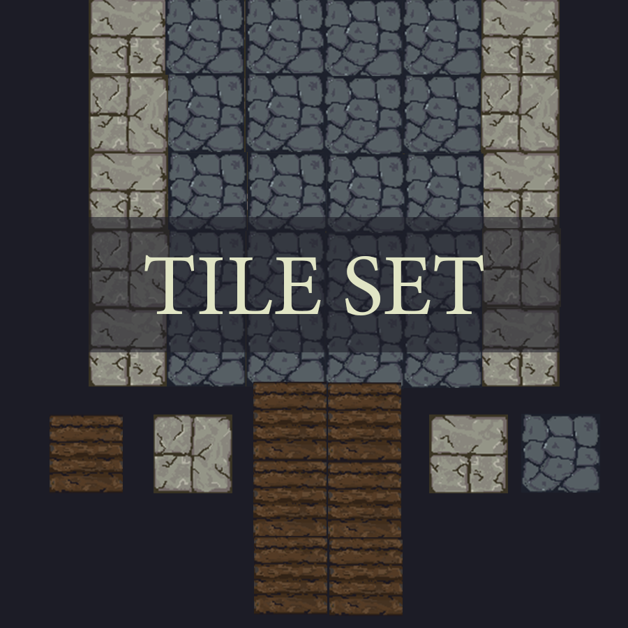 Dungeon Tile Set by NYKNCK
