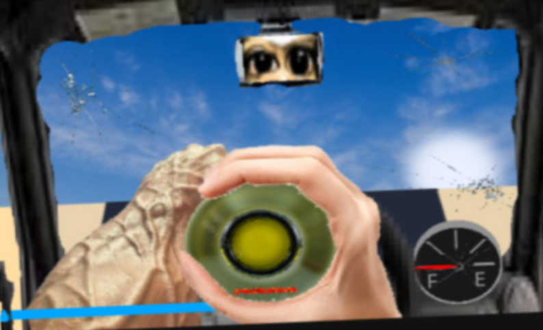 drunk driver simulator (made for Road Trip Jam 2025) by Tesil