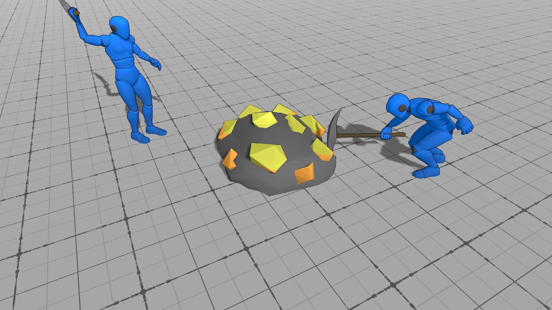 Human Crafting Animations FREE by Kevin Iglesias