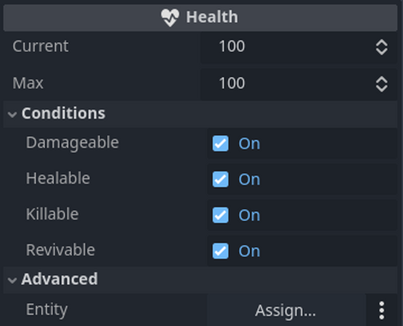 Health, HitBoxes, HurtBoxes, and HitScans by cluttered-code