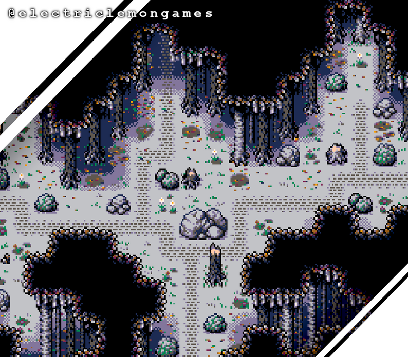 Fantasy RPG Tileset: Grand Forests by Electric Lemon