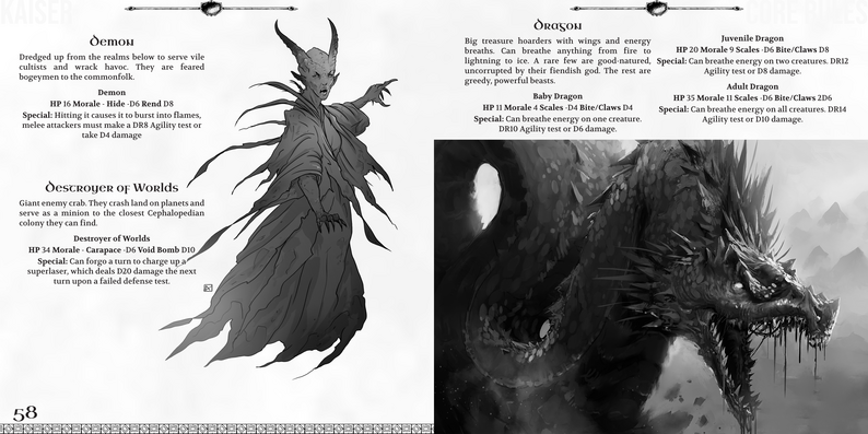 Kaiser - A Heroic Fantasy Hack of MÖRK BORG by Thomas Zitkevitz