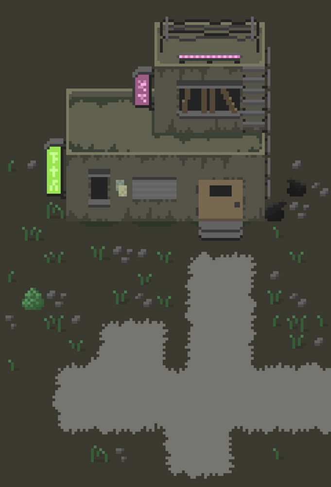 Top Down Exterior Post-Apocalyptic Tileset by vinchy007