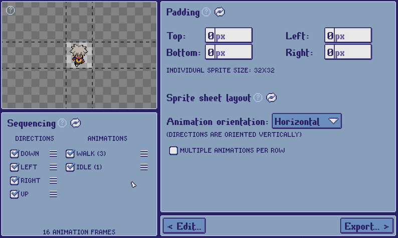 Top Down Sprite Maker – Pixel Art Character Creator by Jordan Bunke