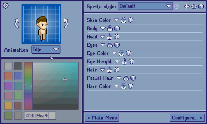 Top Down Sprite Maker – Pixel Art Character Creator by Jordan Bunke