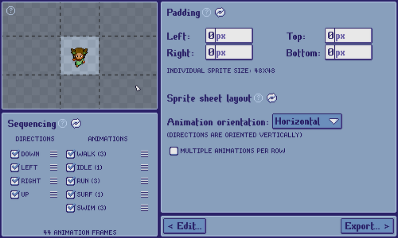 Top Down Sprite Maker – Pixel Art Character Creator by Jordan Bunke