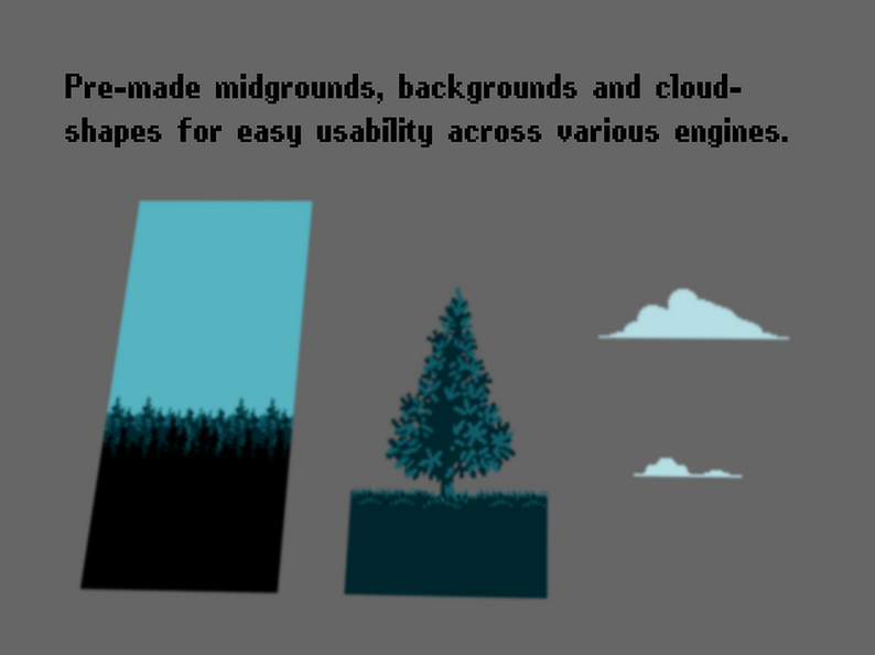 Pixel Side-Scroller Plains Tileset by Thomas Feichtmeir "Cyangmou"