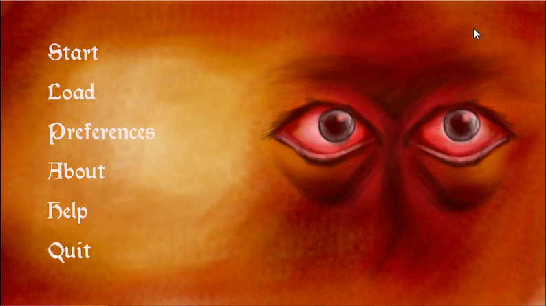 Eyes Following the Mouse - Main Menu GUI Template for RenPy by ...