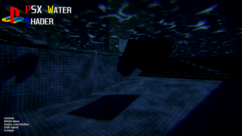 PSX Water Shader - Unity URP - Demo by Soundy777
