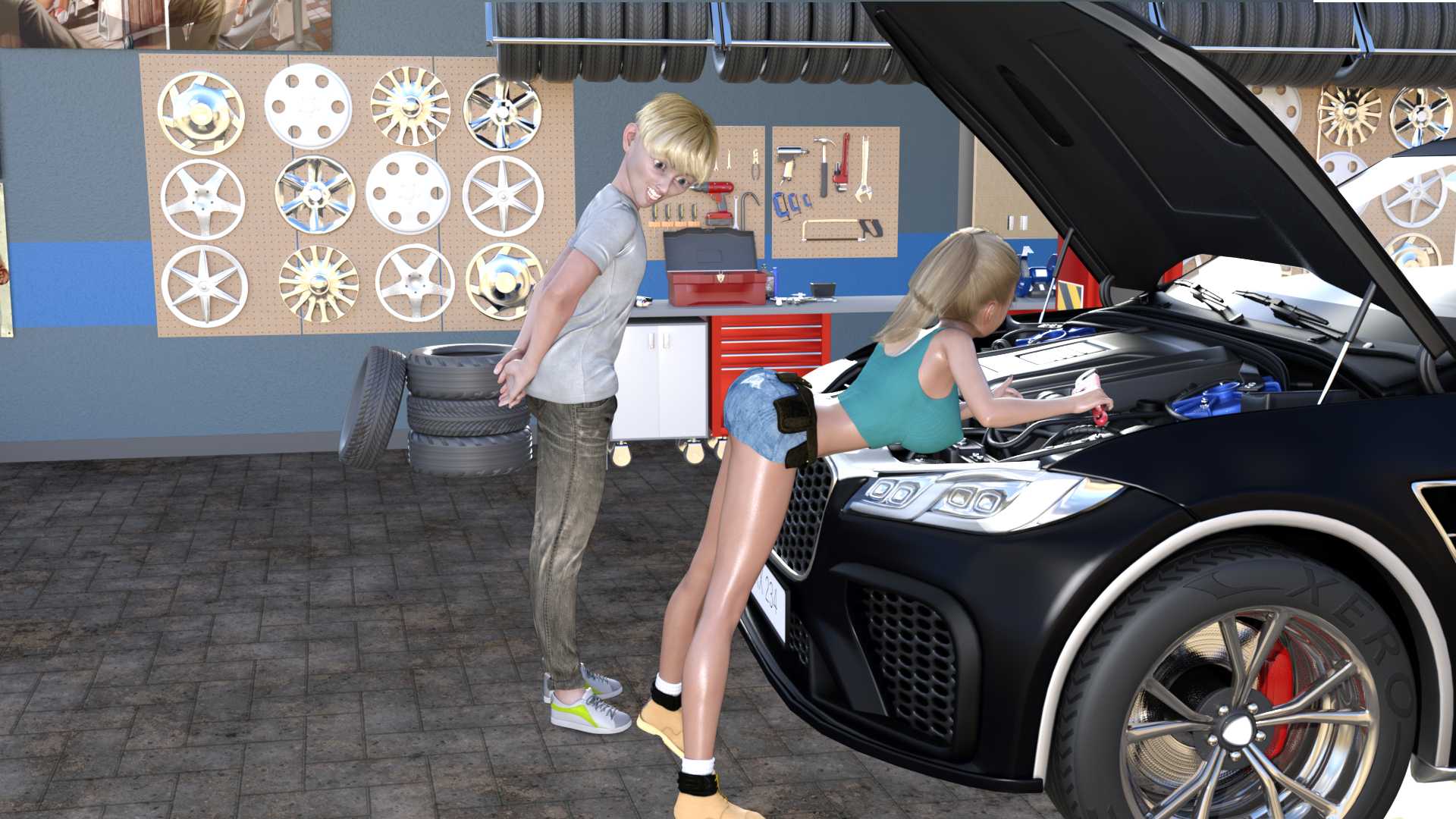 Tricky Gang: In the shower with grandpa by moddb