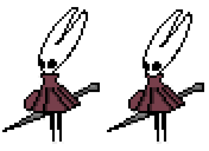 Hollow Knight: Pixel Art Hornet Asset Pack by Phunguy9