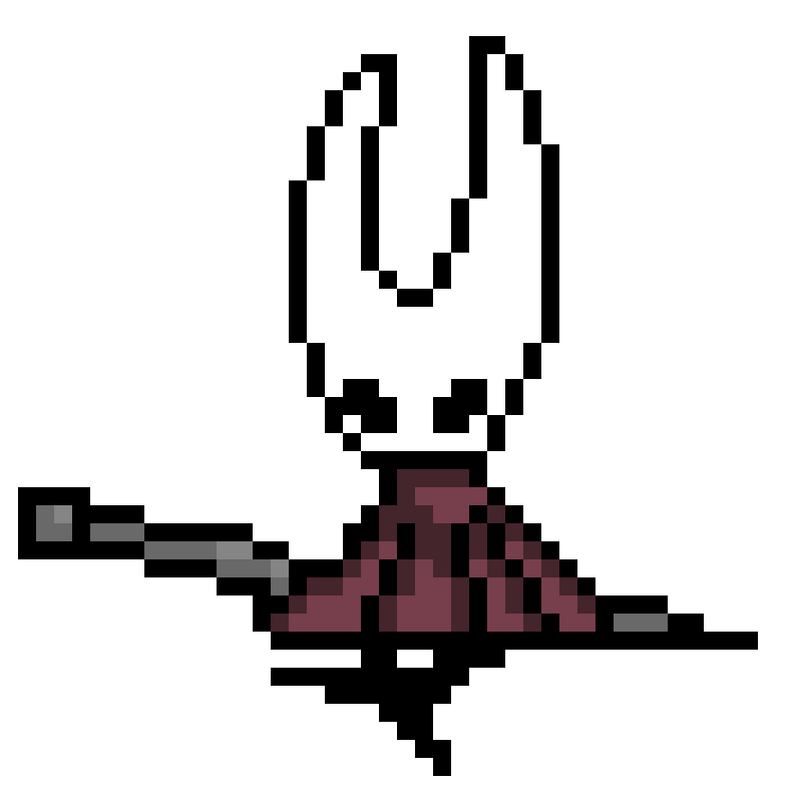 Hollow Knight: Pixel Art Hornet Asset Pack by Phunguy9