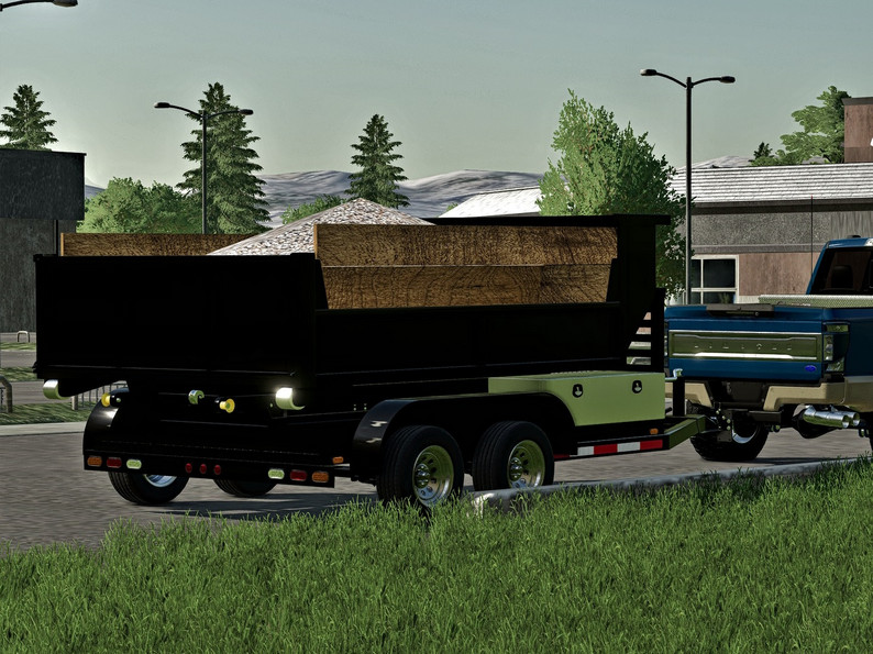 FS22 Switch N Go Bumper Pull Trailer by Tri-State Crew