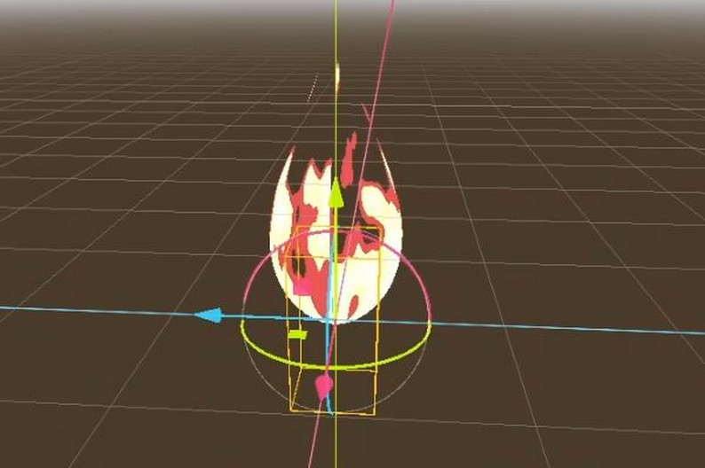 Stylized 3D Fire and Smoke VFX Godot by knowercoder