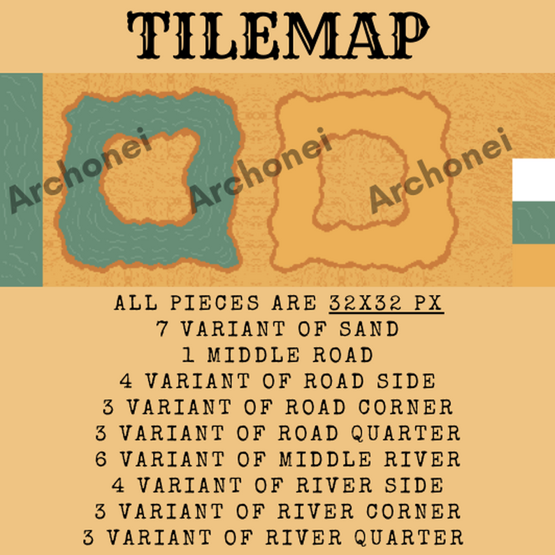 Wild West Pack - Pixel Art by Archonei