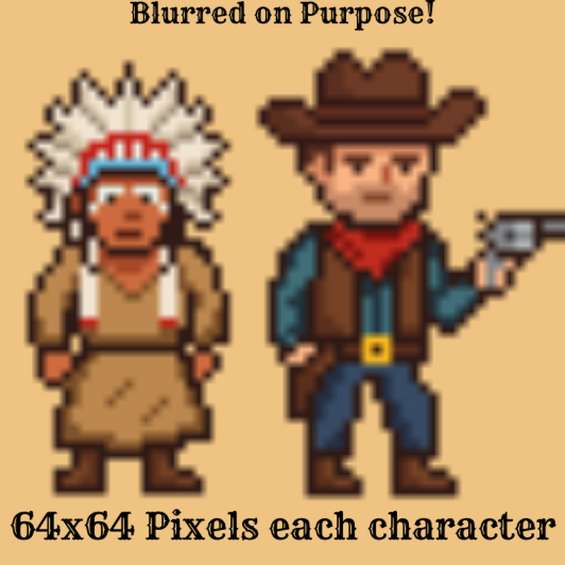 Wild West Pack - Pixel Art by Archonei