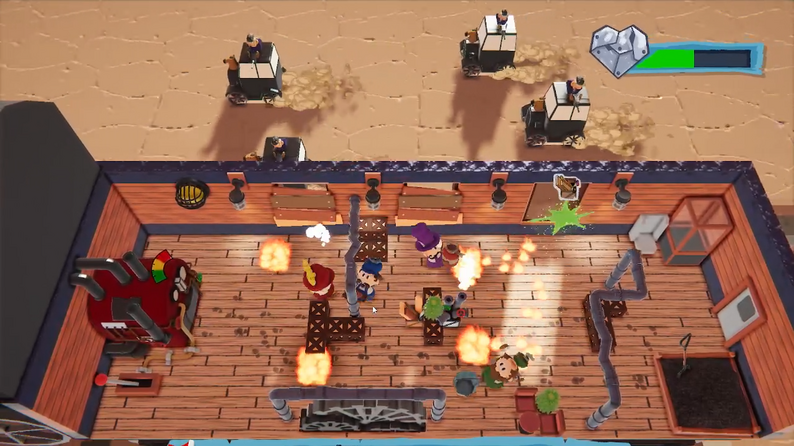 Train Wreck by VFS Game Design - Programming