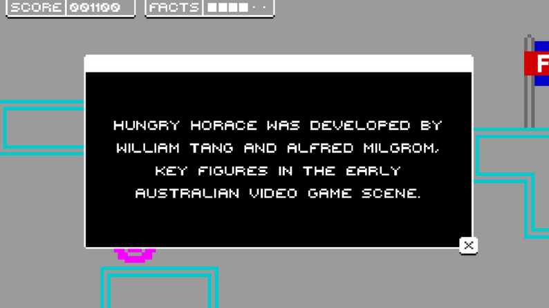 Pixels of the Past: Hungry Horace Edition by Joel Bennett