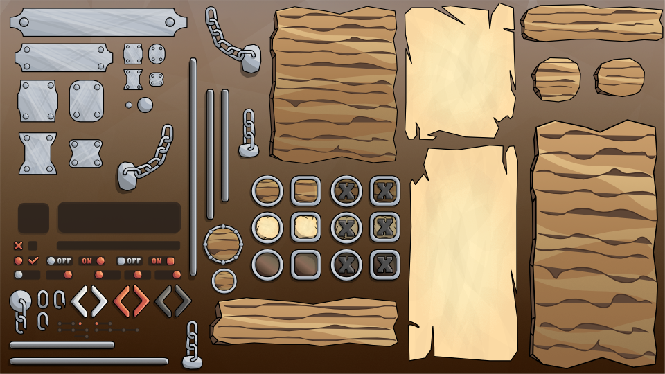 Medieval GUI Update 400+ new graphics! - Medieval GUI - Standard by ...