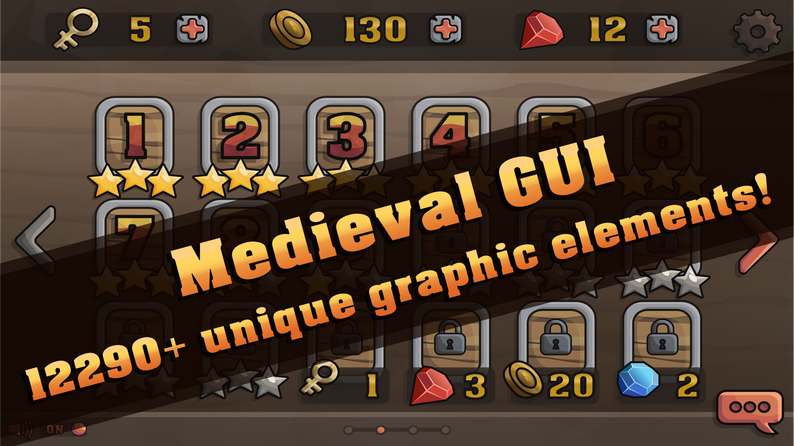 Medieval GUI - Standard by Cryptogene