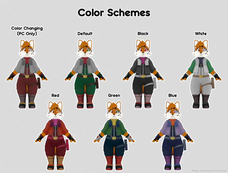 [VRChat] Space Critter Outfit (Skip4D Chibi) by Runey