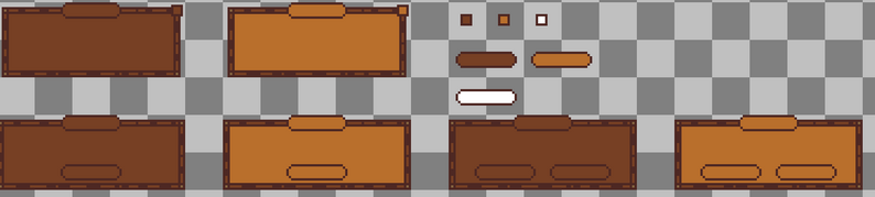 Rustic UI Pixel Art by Chotto Inc