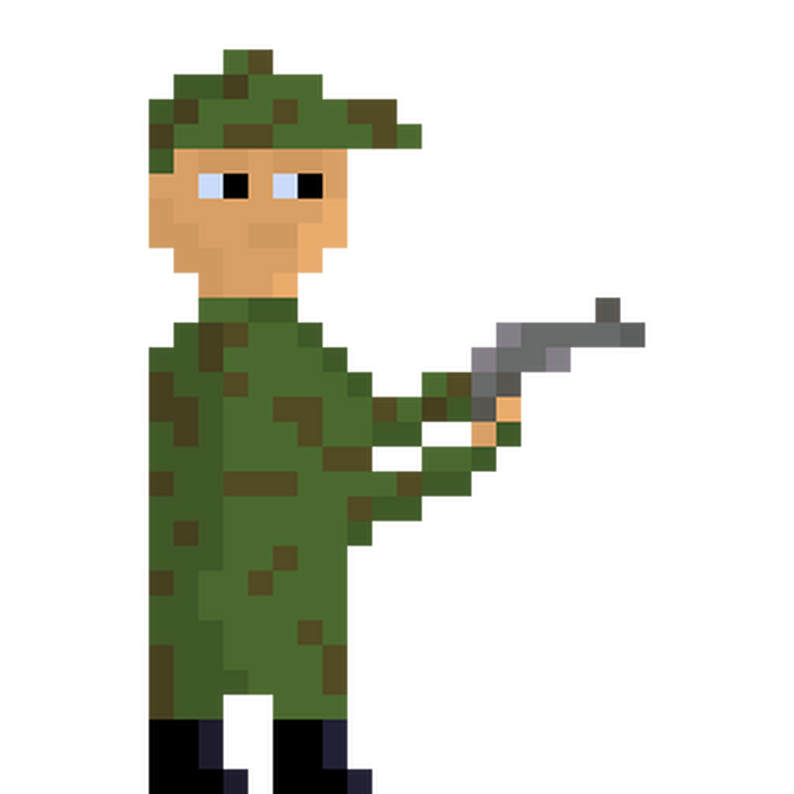 Pixel Soldier Pack – 2D Animated Army Characters by Stojkea