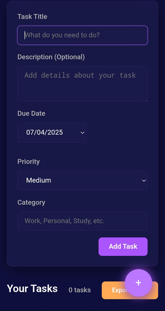 The smartest offline To-Do List & Planner. No login, no servers, no ...