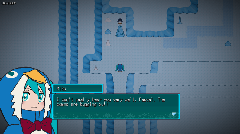 Miku Miku Dungeon! Penguin Ice Rescue by Miku