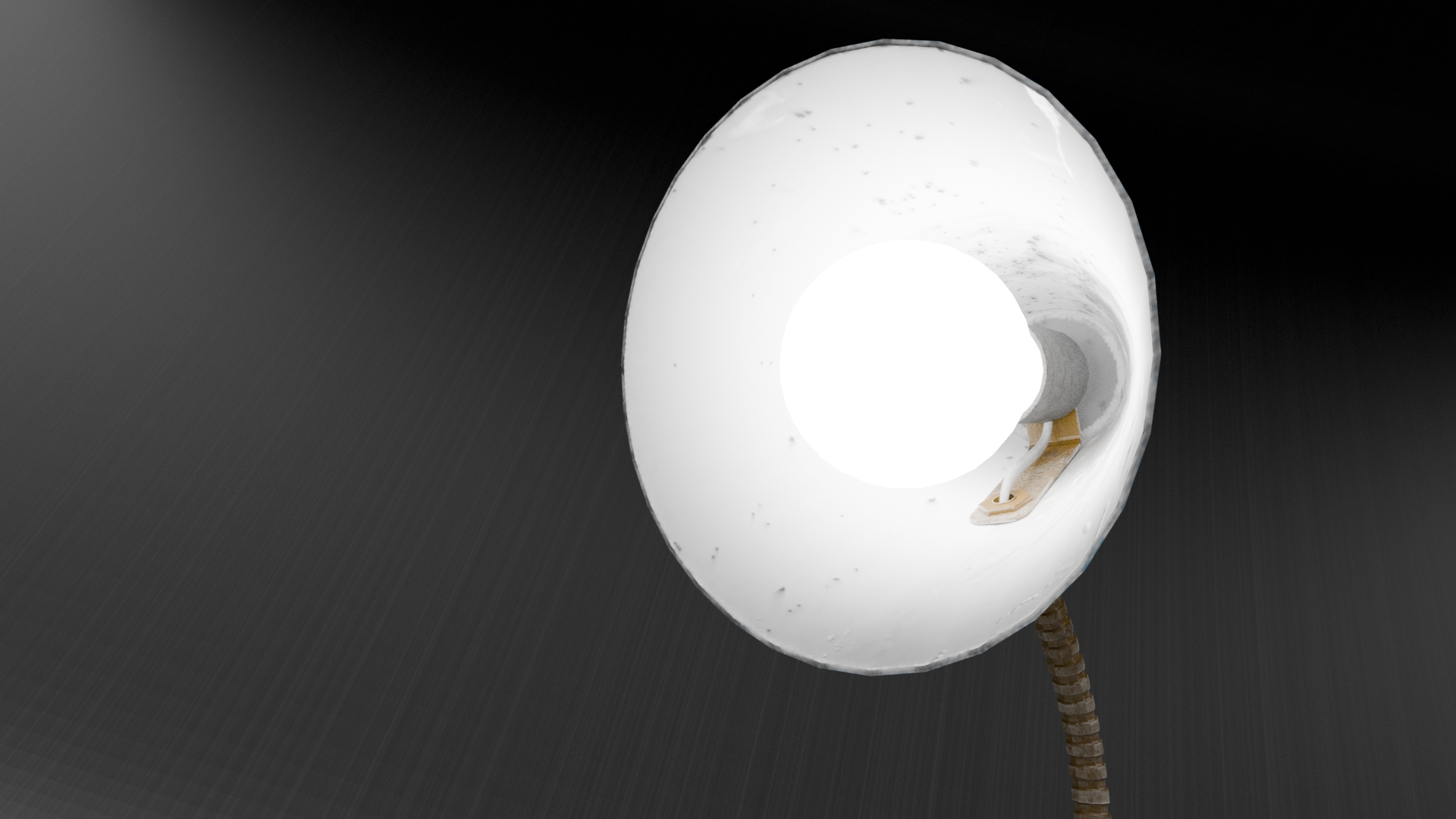 Vintage Rusty Desk Lamp Game Ready PBR Low-Poly by legionstudio3D