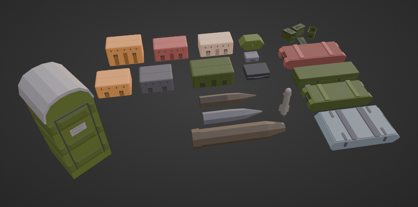 150+ All-in-One Military Game Assets by Jabsz Studios