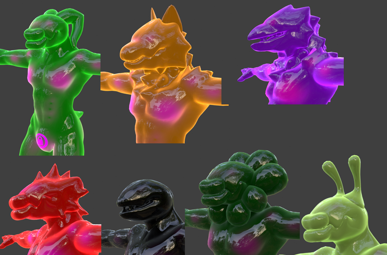 ZealotDKD Slime Drone Vrchat Blender (Storepage) by ZealotDKD