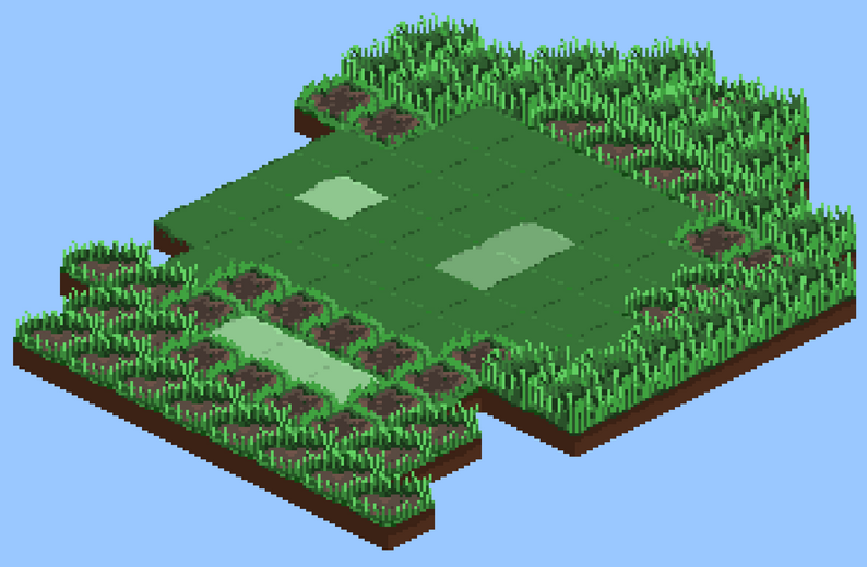 Free 32x32 Isometric Tile Pack by Kyle_D