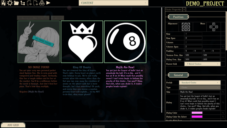 TLoH Interactive CYOA Creator by Arkavite