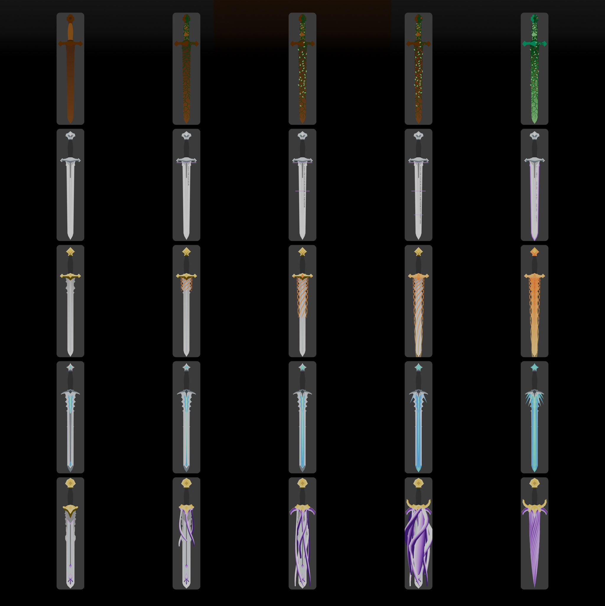 Evolution swords upgrade by kanlad8