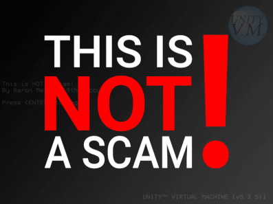 This is NOT a scam! by Aaron Meaney