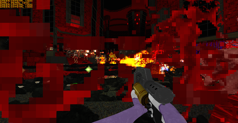 (UZDoom) Digital Weapon aka Renamon mod by xxHeavy swagxx