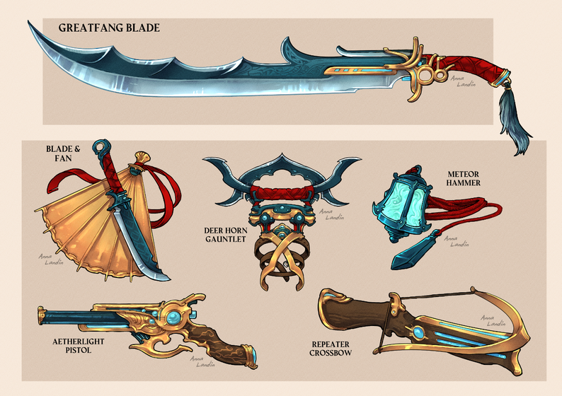 Silkpunk Artbook by Anna Landin