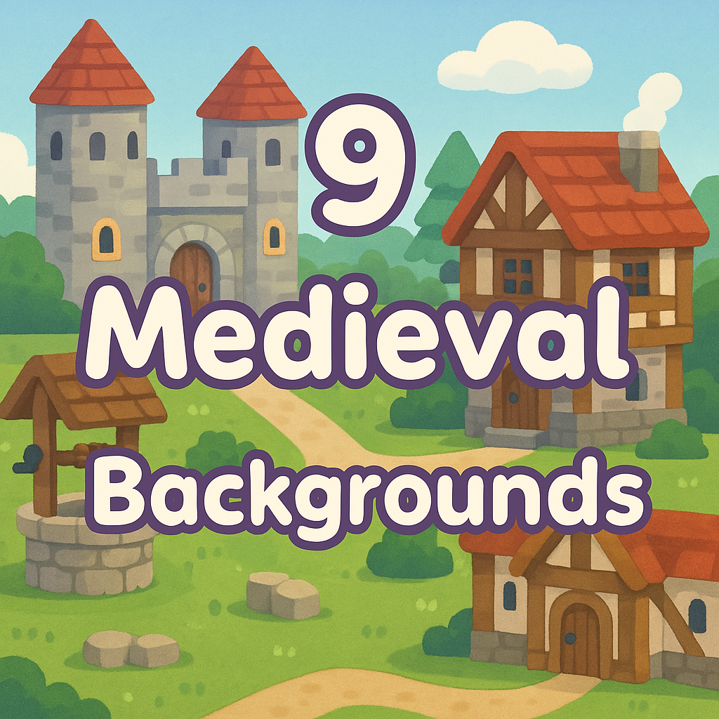9 Medieval Backgrounds by yourpicturesnow