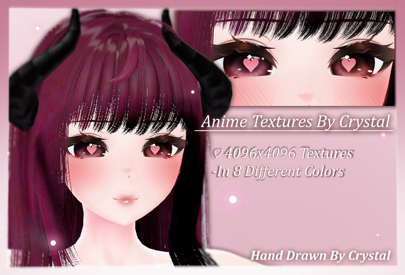 Starlight Anime Head Textures By CrystalTheBaka by Kissanity