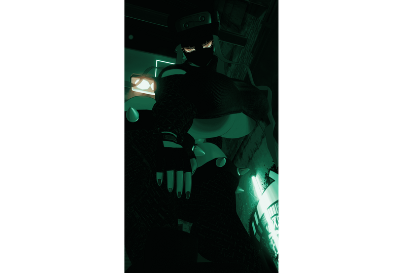 Cassette Gooner Blender Model & VRChat Avatar by Dotolie